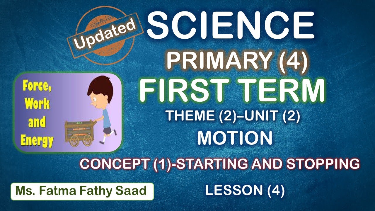 Science-Primary 4-First term/Unit 2-Concept 1-Lesson 4-Work- force ...