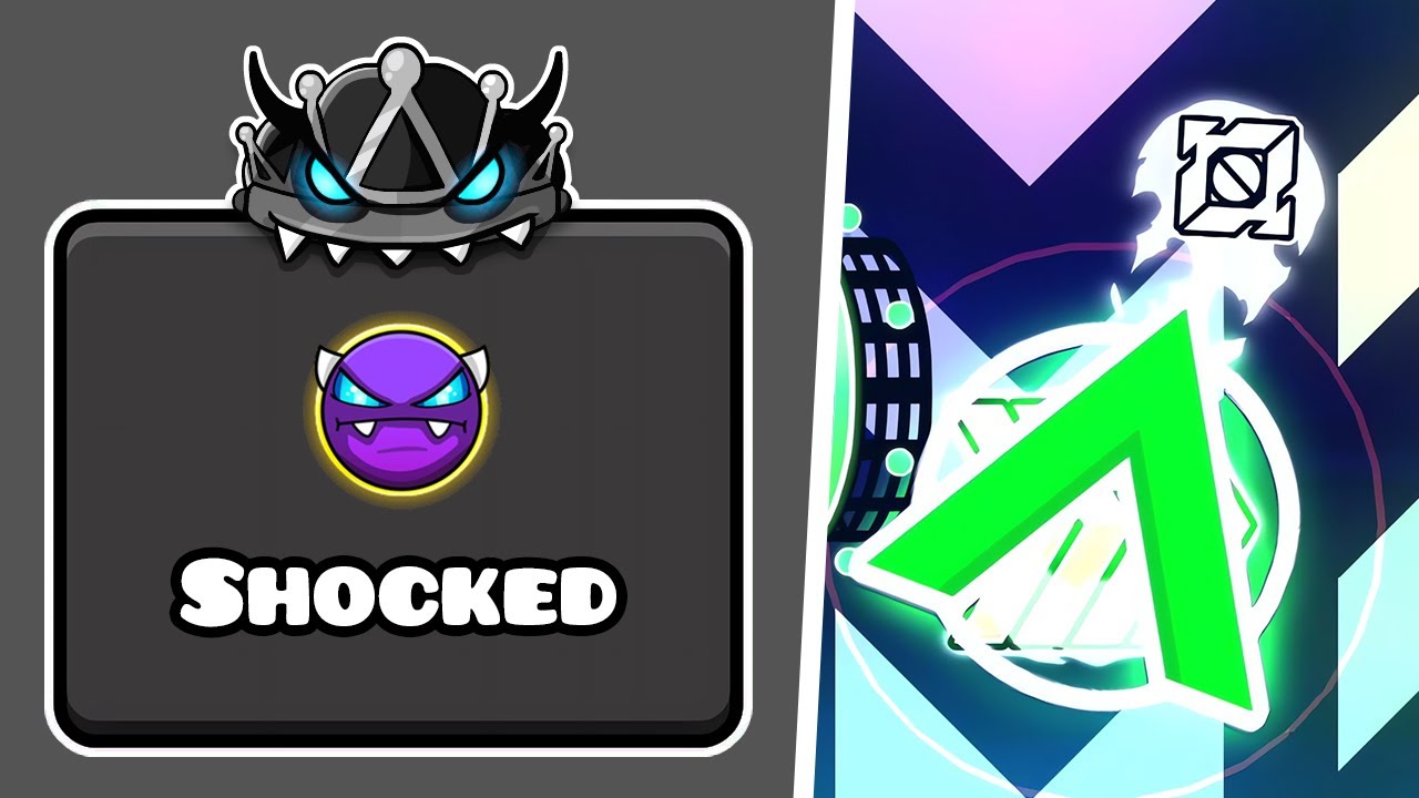 WEEKLY DEMON #263: "Shocked" (EASY DEMON) by Jezzel | Geometry Dash ...