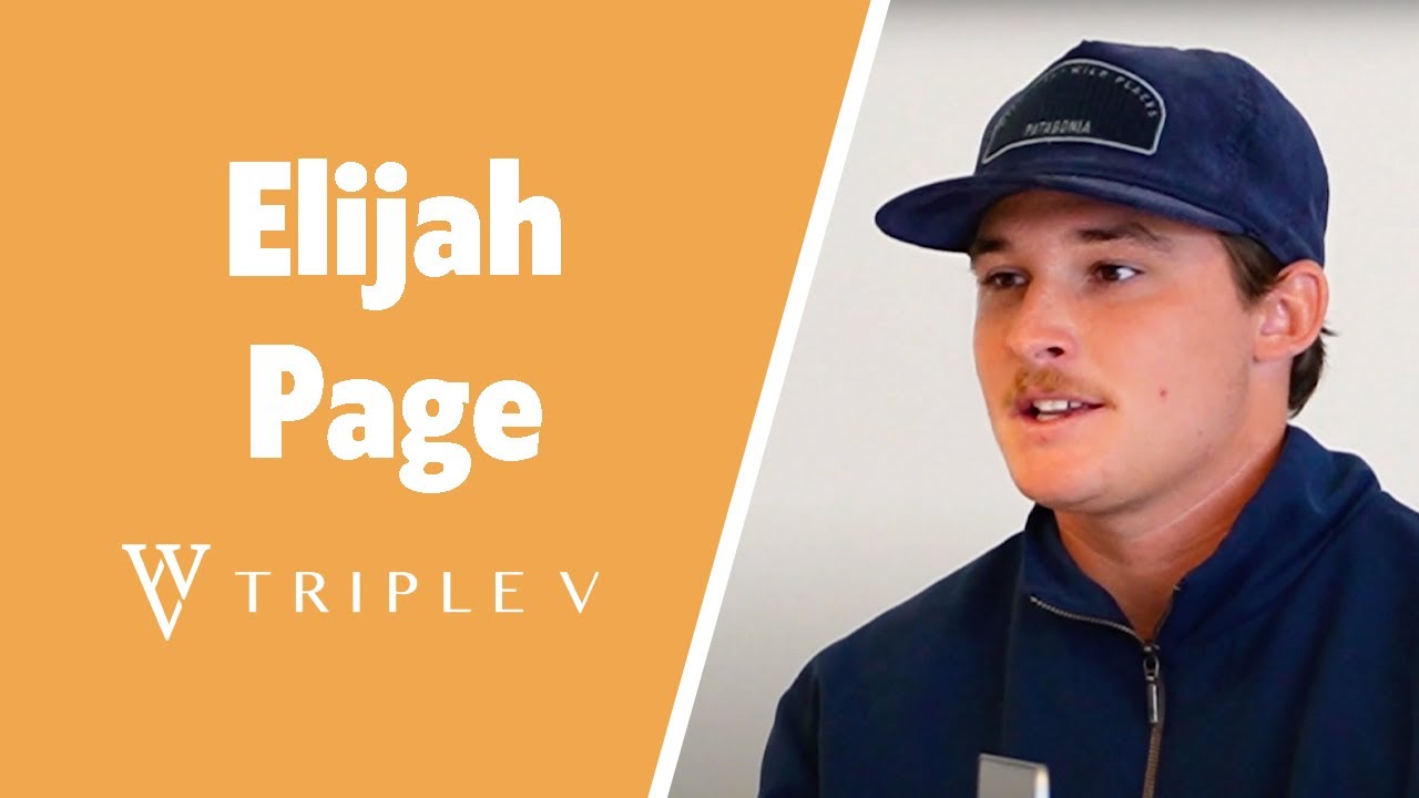 Elijah Page | Having Faith | Triple V Me - YouTube