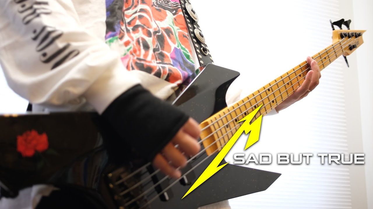 METALLICA - "Sad But True" (Bass Guitar Cover with Tab) - YouTube