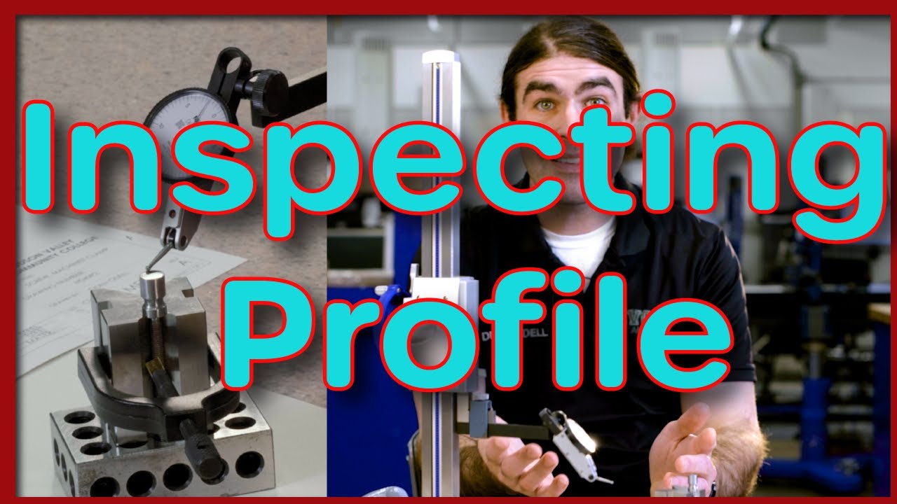 GD&T: Composite Profile Inspection Demonstration - YouTube