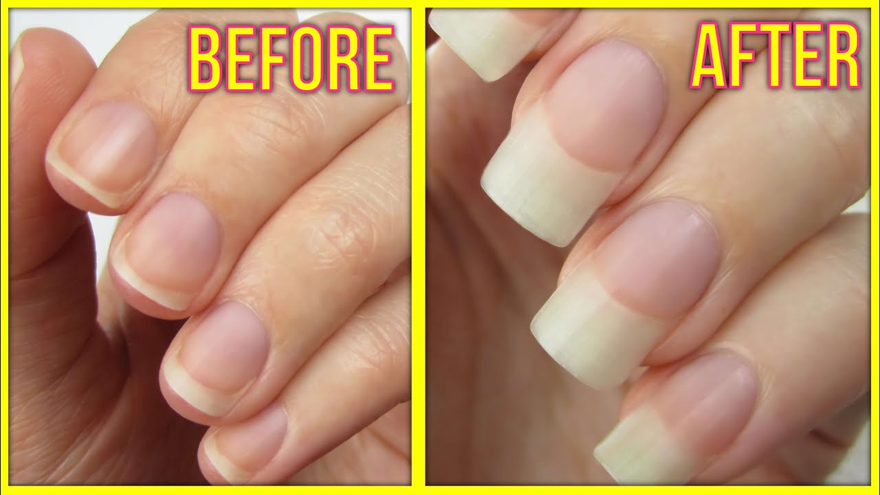 In Just 5 Minutes Grow Long Strong Beautiful Nails-Long Healthy Nails ...