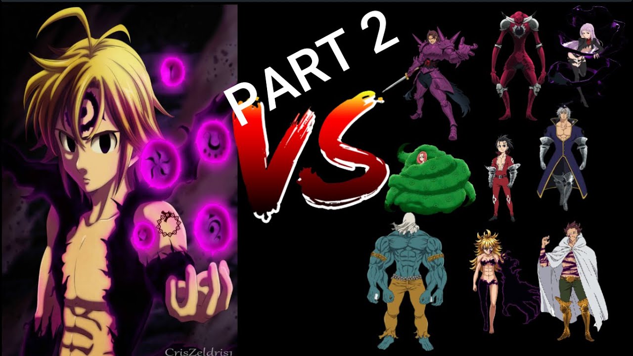 Assault Meliodas vs 10 Commandments (Part 2)| Seven Deadly Sins: Grand ...