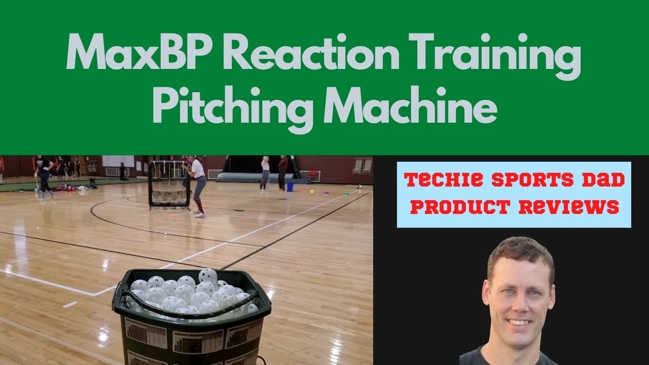 MaxBP Reaction Training Pitching Machine Review | High School Softball Coach Demos and Reviews ...