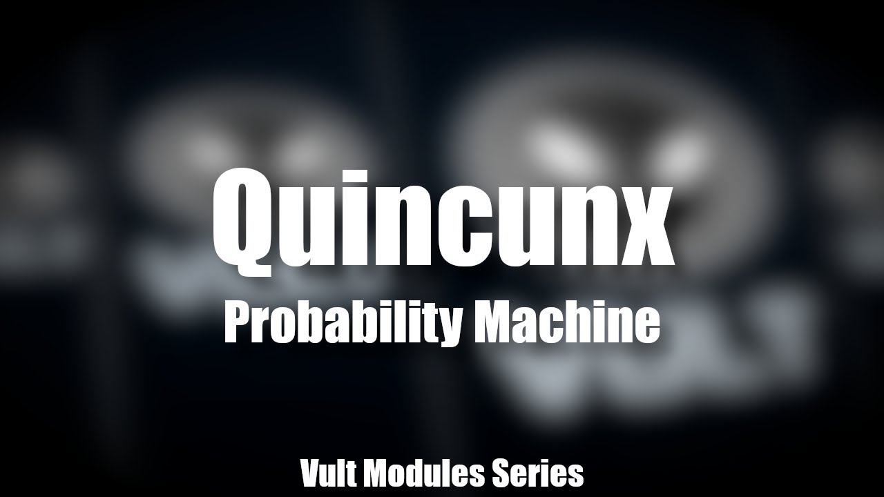 Vult Modules Series - Quincunx Probability Machine - YouTube
