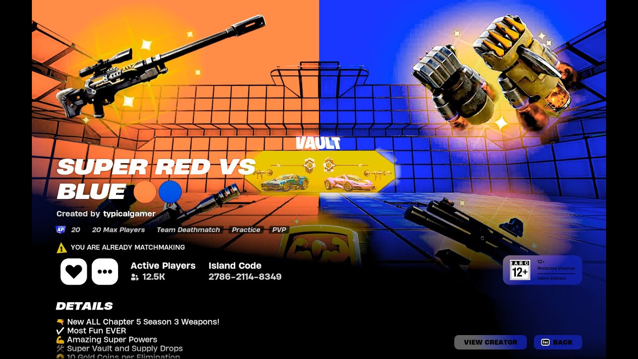 Agent Falcon tries out [Typical Gamer] super red and blue map. - YouTube