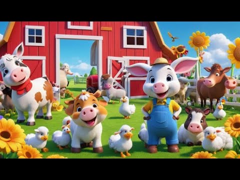 Days of the Week on the Farm | Fun Nursery Rhyme Song for Kids - YouTube