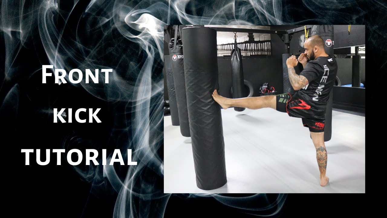 Front kick tutorial - YouTube