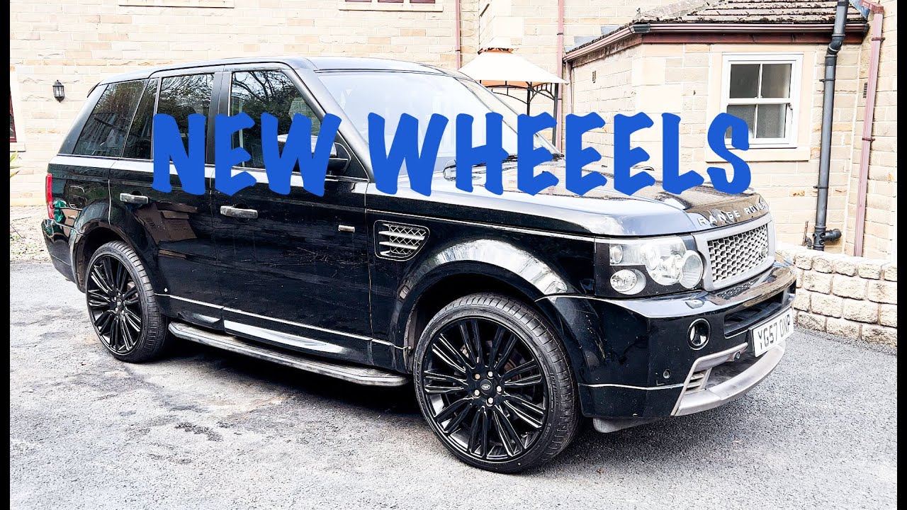 NEW WHEELS FOR RANGE ROVER SPORT - YouTube