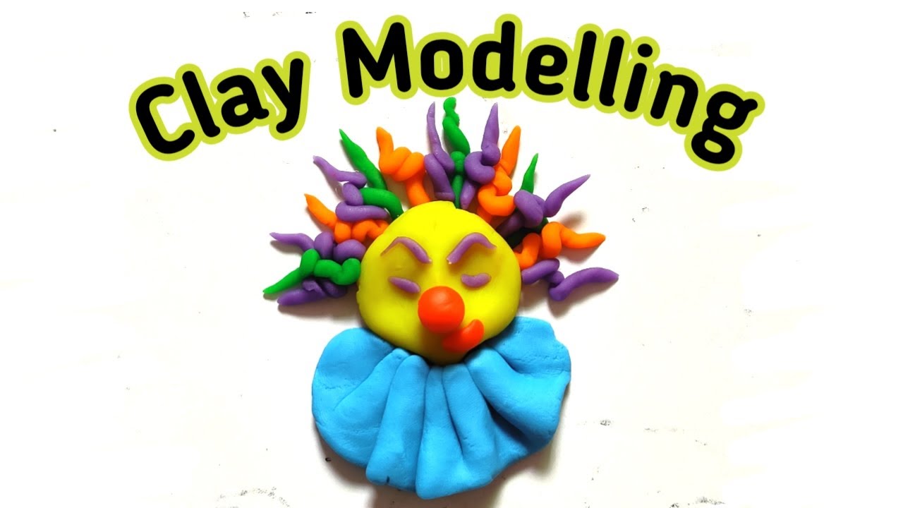 Clay Modelling Joker | Clay Modelling | 🤡🤡🤡 - YouTube