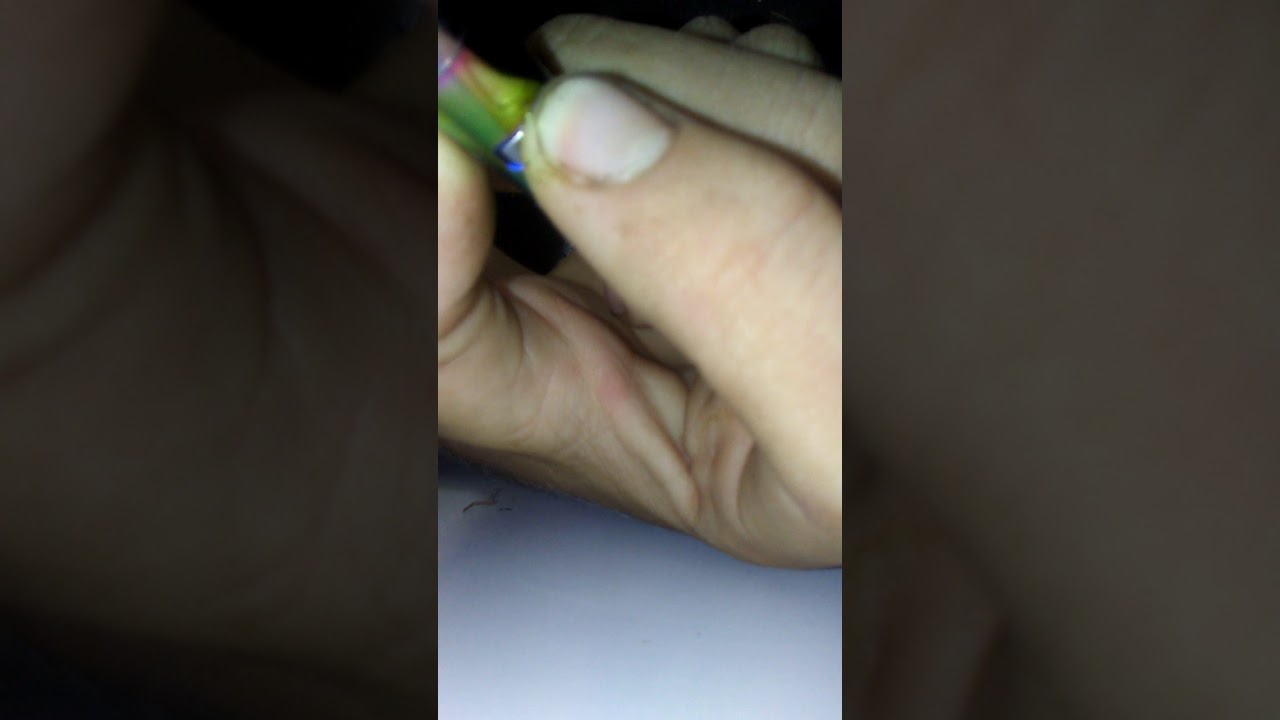 Smoking wax without rig - YouTube