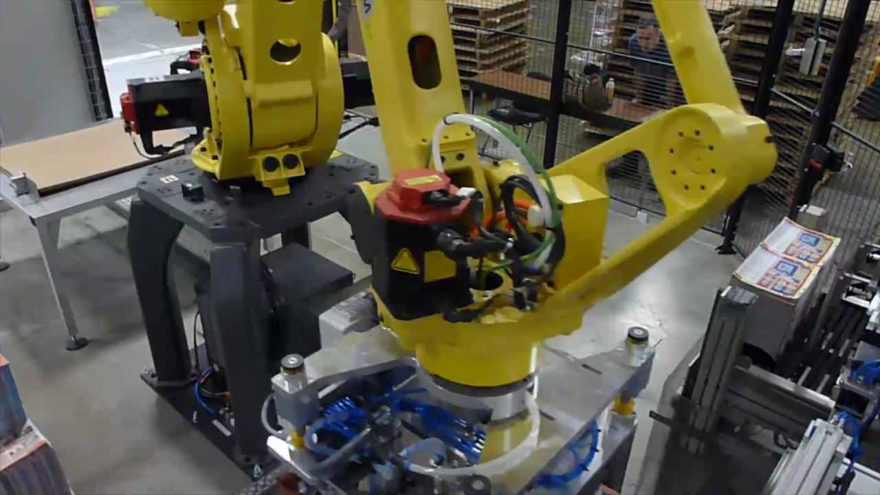 RIMA-SYSTEM Robot LT economic palletizing for up to 600 stacks per hour ...