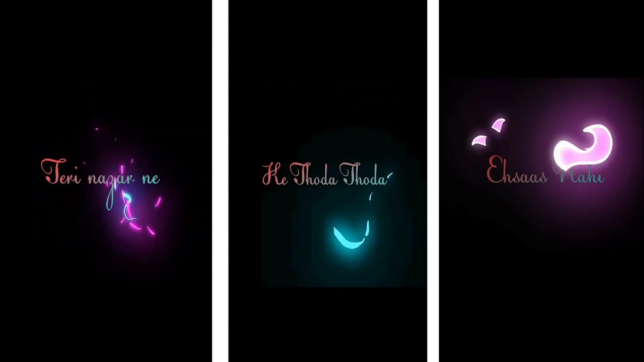 Thoda thoda pyar hua lyrical status😍//OYE JANU stayus//Trending neon ...