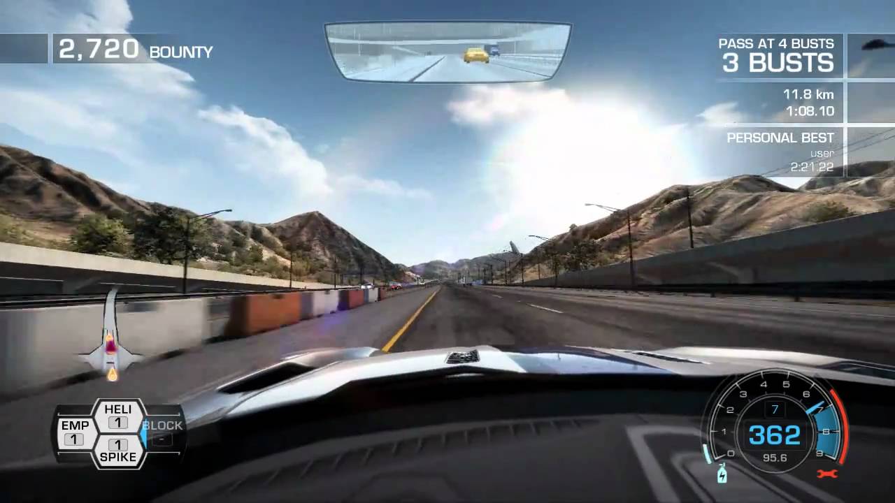 Need For Speed Hot Pursuit 2010: Amazing Busted Crash Scene - YouTube