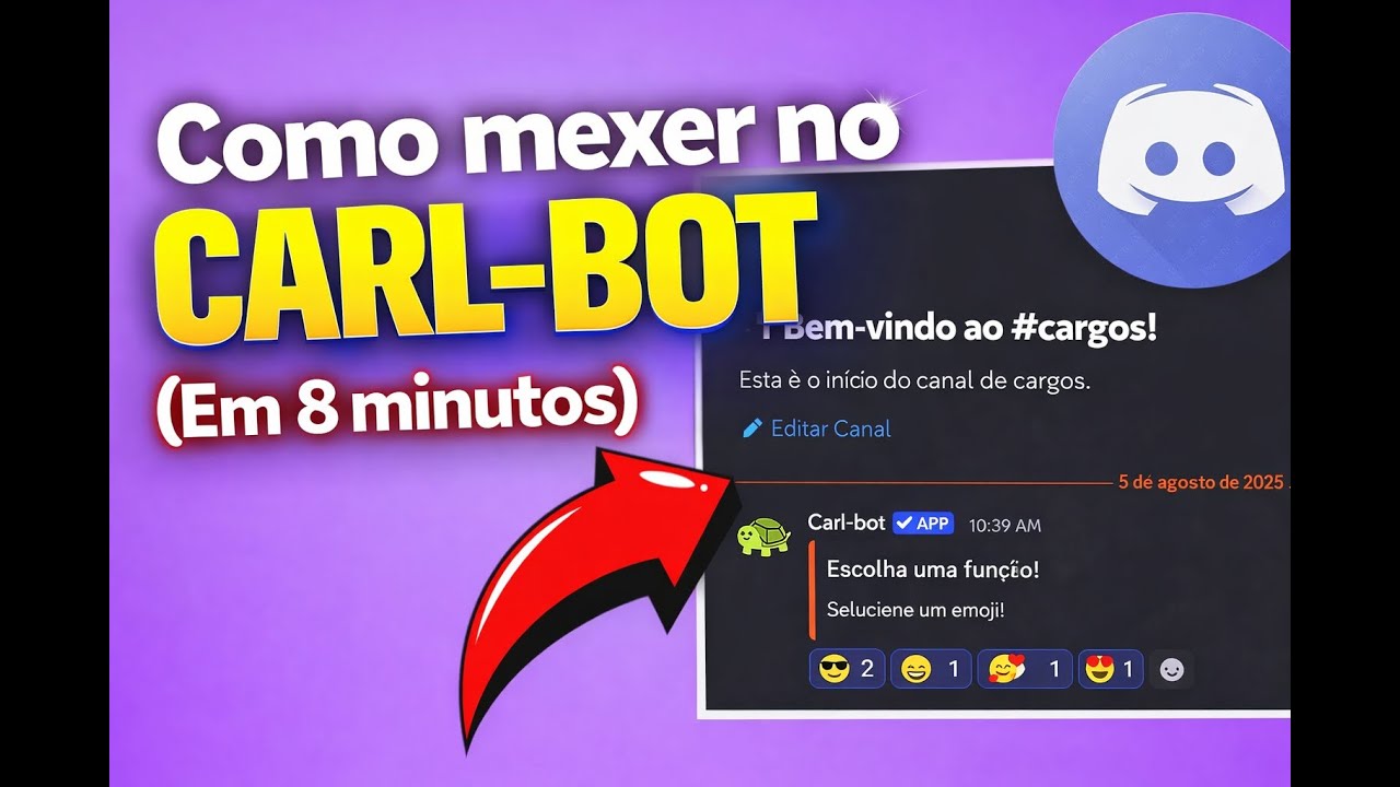 Como mexer no CARL-BOT em 2026! (Em 8 minutos). - YouTube