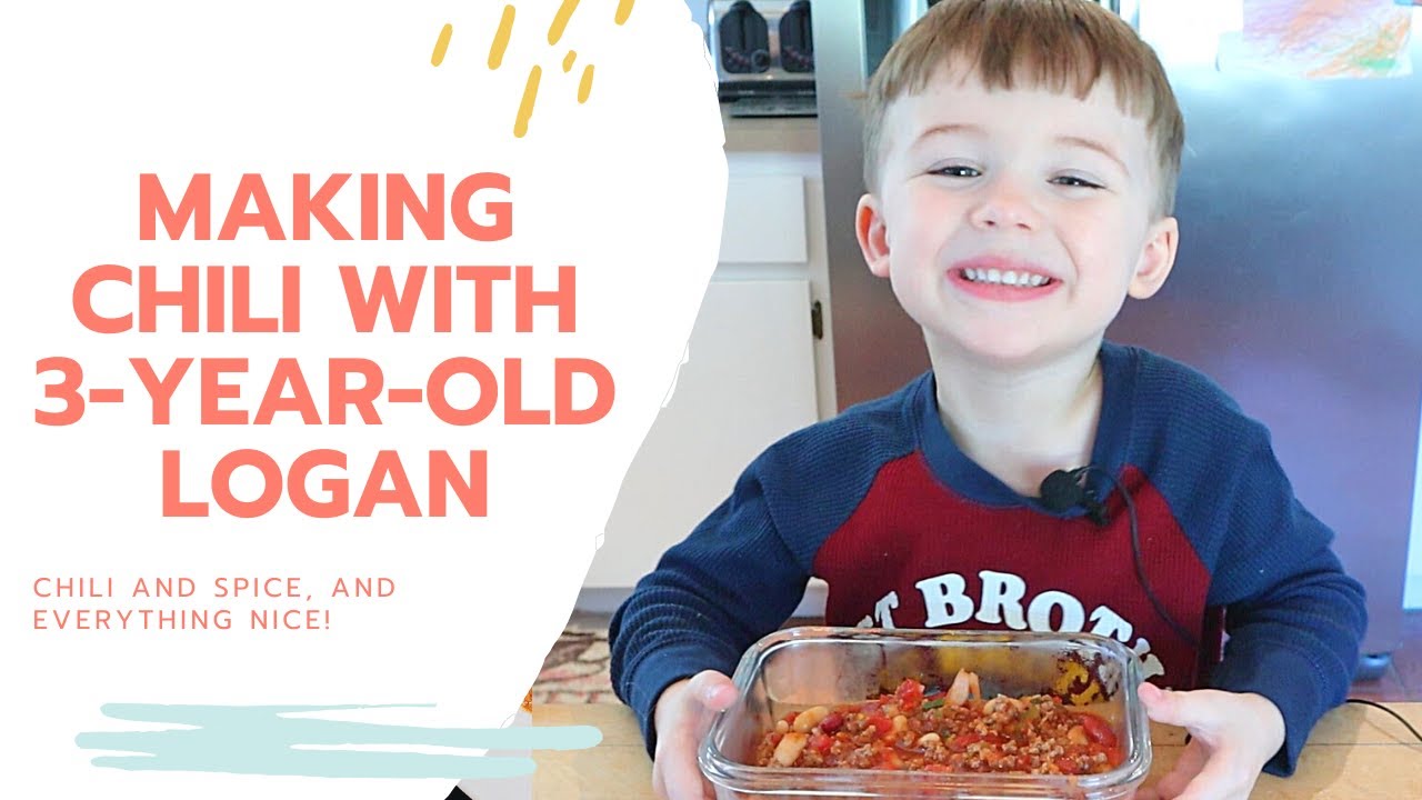 MAKING CHILI WITH 3-YEAR-OLD GRANDSON, LOGAN 😋💕🤗 | MAKING MEMORIES IN ...
