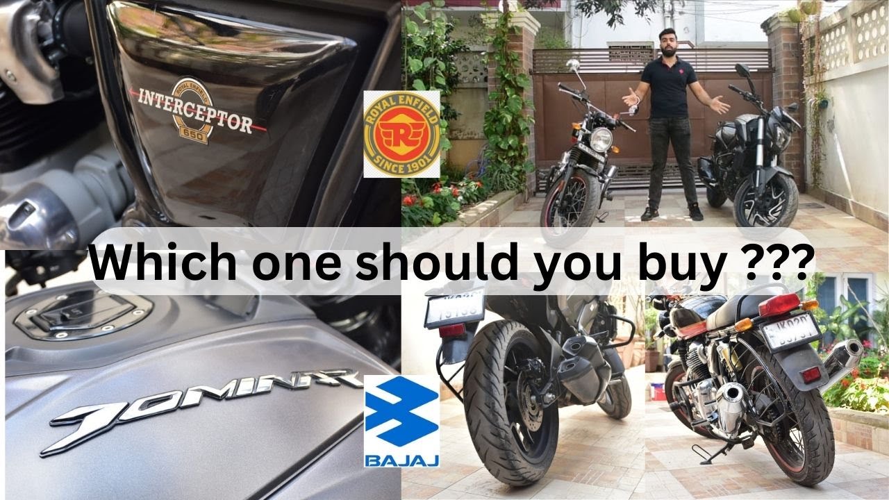 Interceptor 650 vs dominar 400 review👌 | interceptor vs dominar 🚀 ...