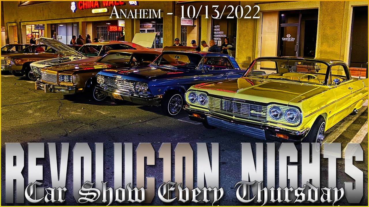 Anaheim Lowrider Cruise Night 10/13/2022 - YouTube
