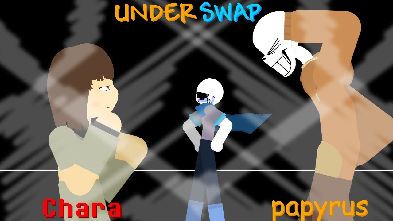 Chara Vs Papyrus (Stick Nodes) - YouTube