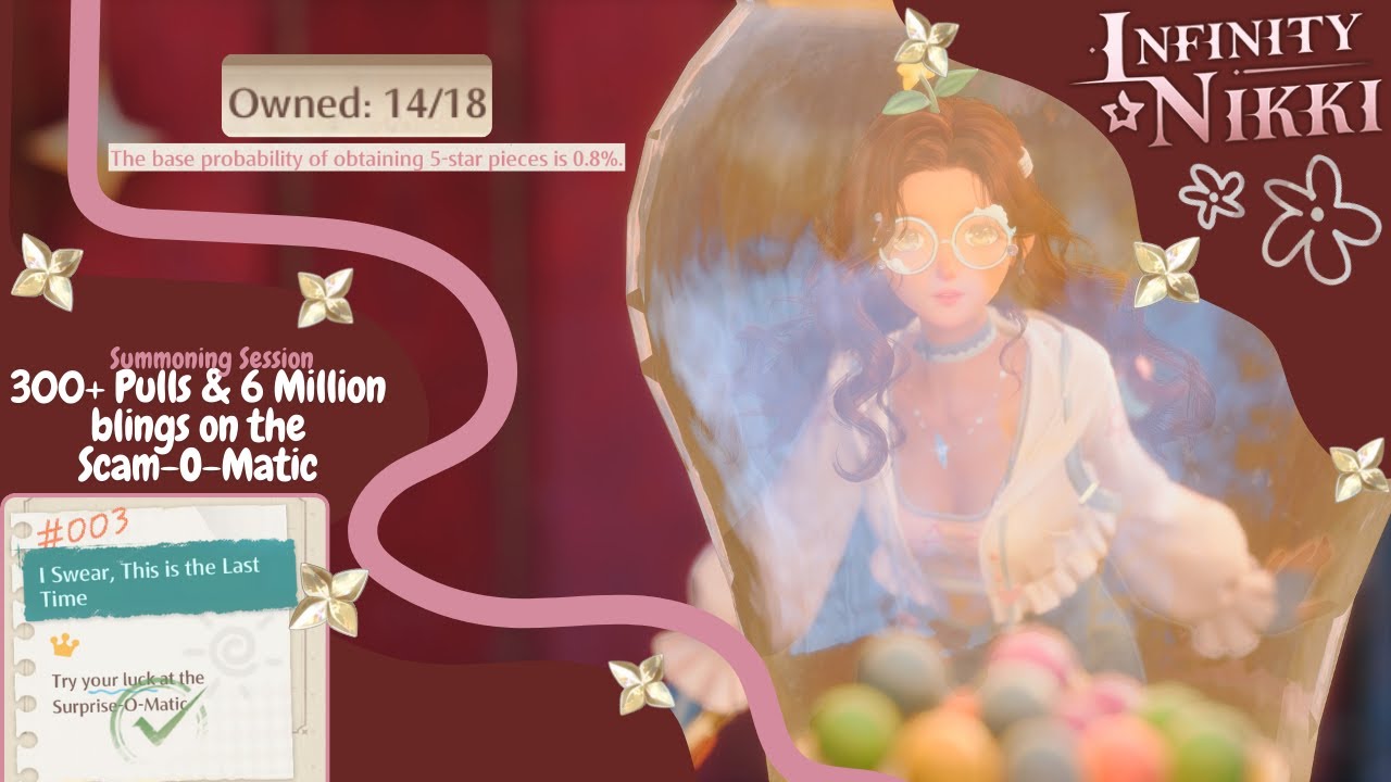 6+ MILLION BLINGS wasted on the Scam-O-Matic | ♥ | Infinity Nikki - YouTube