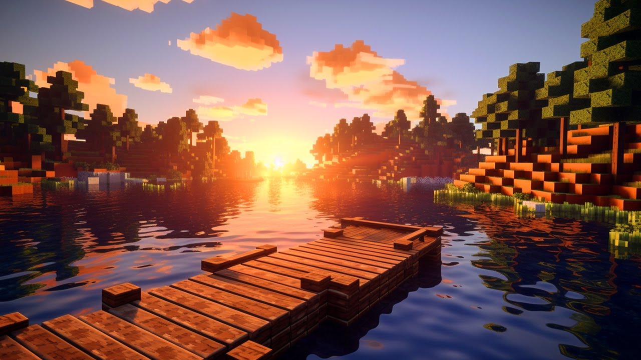 🏞️ Minecraft lake ambience | Minecraft For Studying | 3 Hours - YouTube ...