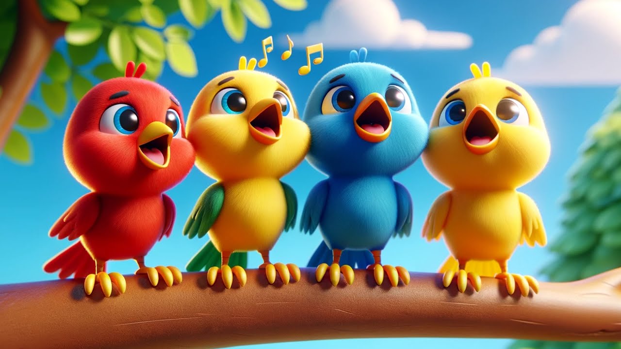 Con Chim Non, Chị Ong Nâu Nâu Nâu - Ca Nhạc Hoạt Hình Thiếu Nhi Vui ...