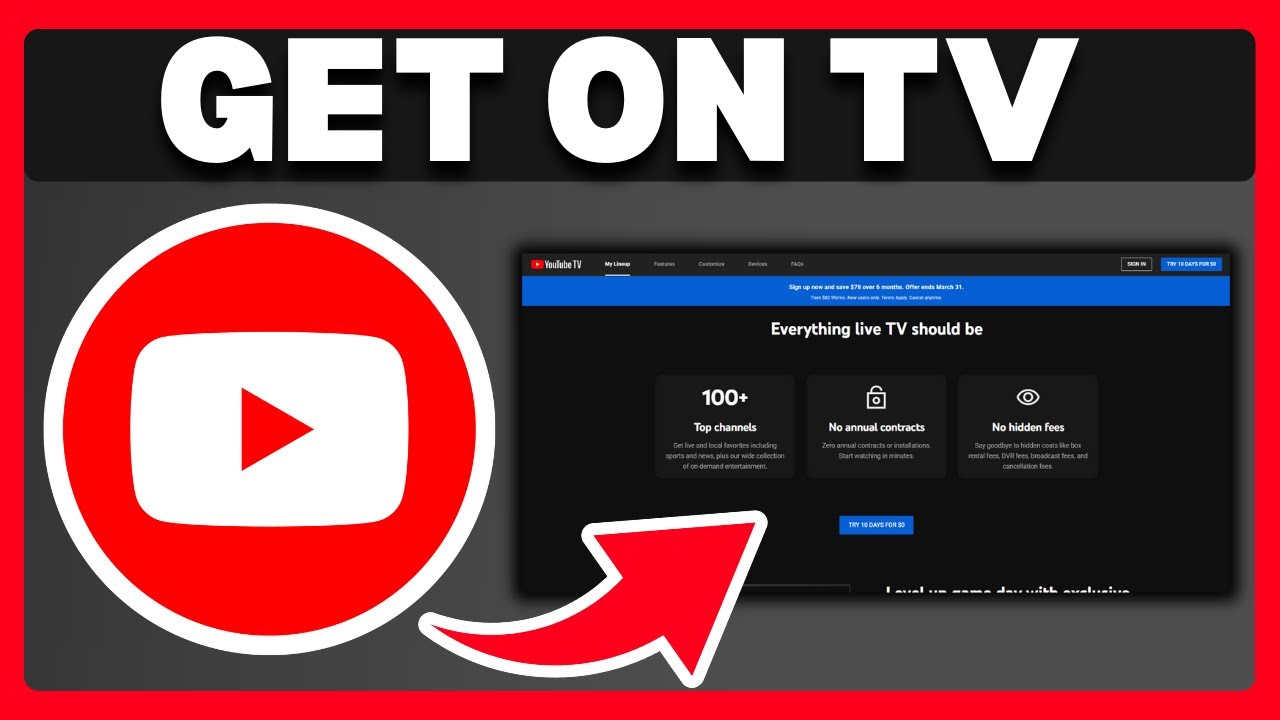 How To Get YouTube TV On TV - Full Guide - YouTube