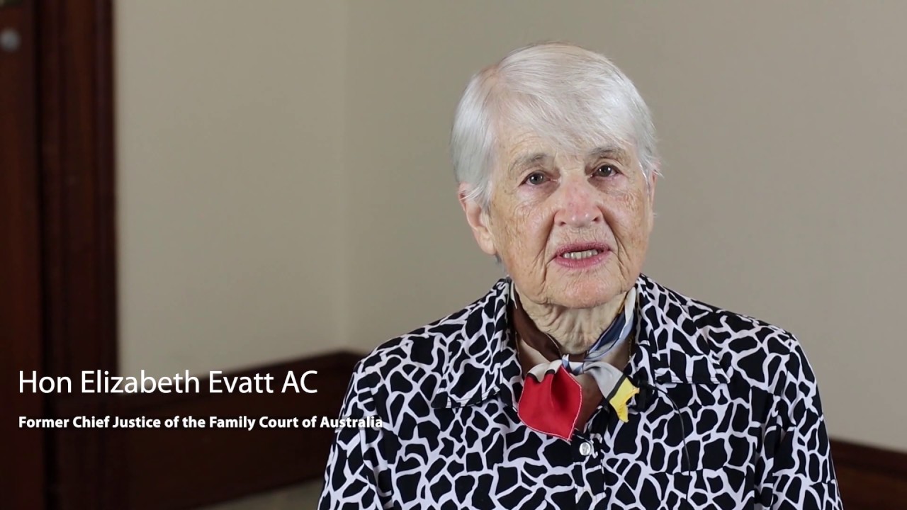 The Hon Elizabeth Evatt AC speaks to the Whitlam Institute on the ...