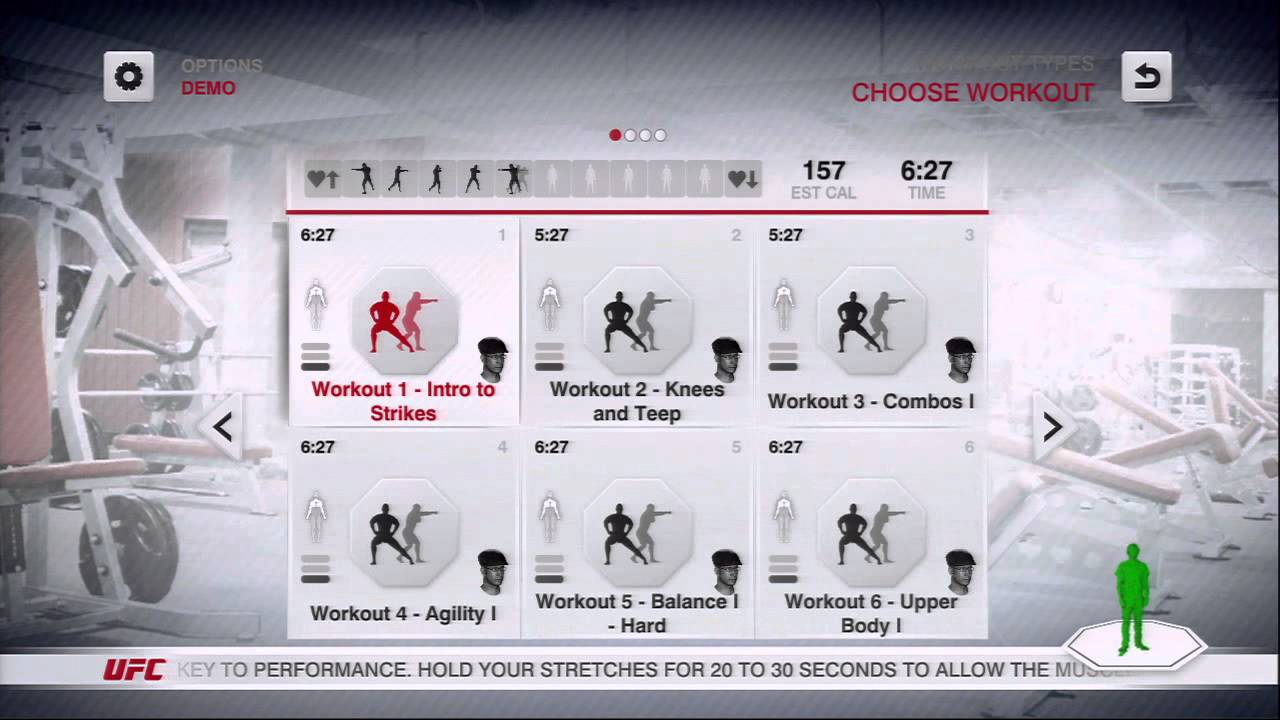 UFC Personal Trainer Coaches Kinect - YouTube