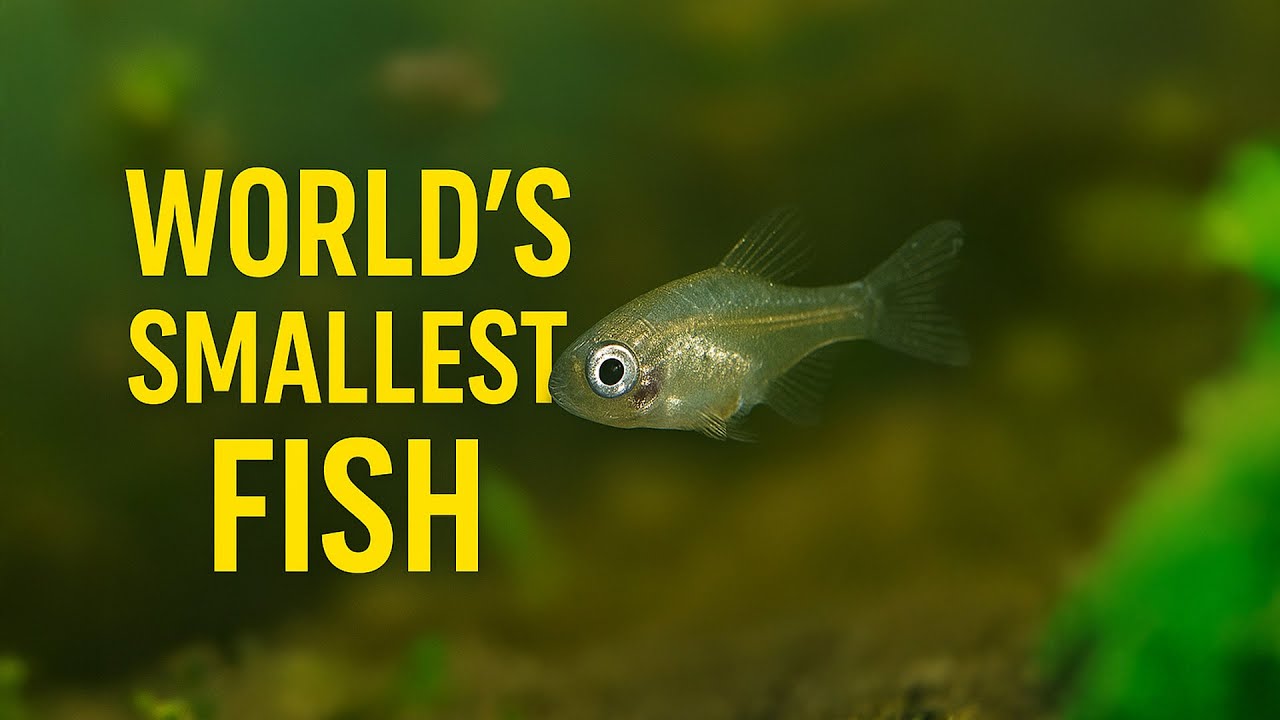 🌊 Meet the World’s Smallest Fish! You Won’t Believe Its Size! # ...