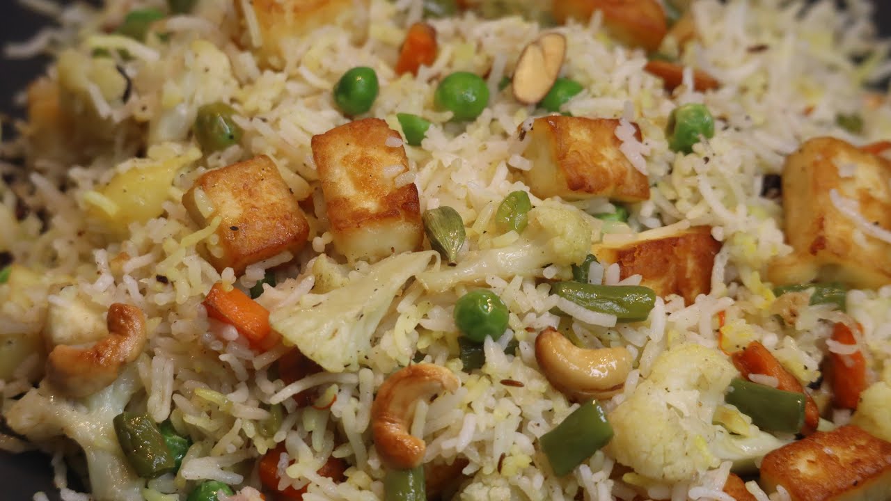 Navratan Pulao | Pulao Recipes | Rice Recipes | Lunch Box Recipes ...
