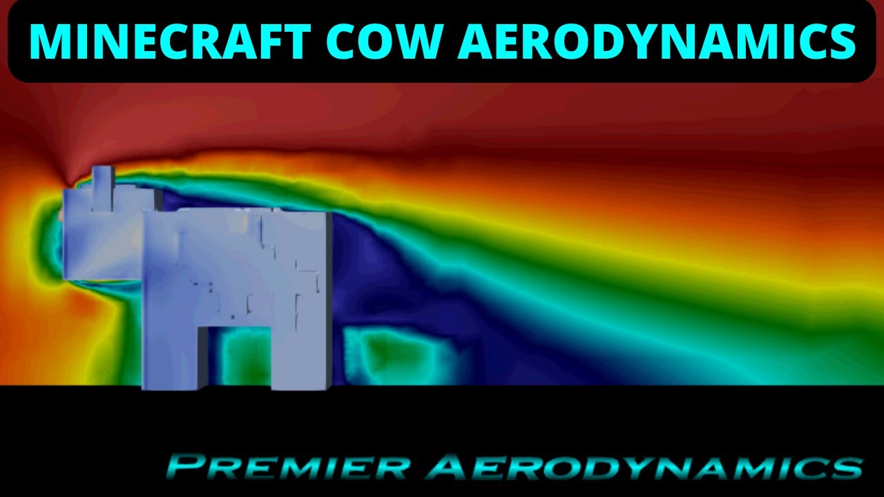 Aerodynamics of a Minecraft Cow - YouTube