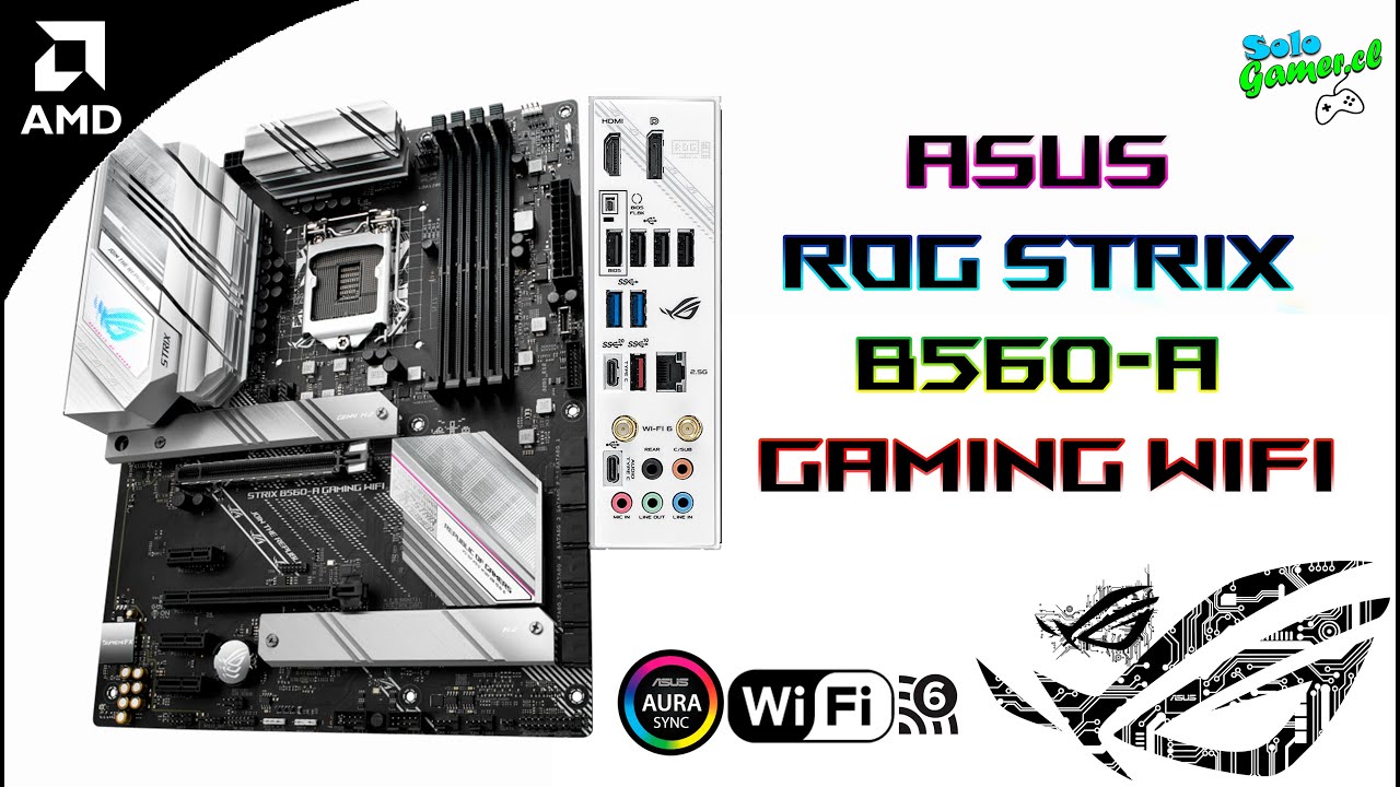 ASUS ROG SRTIX B560-A | Una Dama de Blanco - YouTube