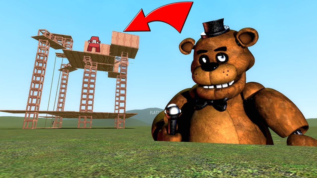 Five Nights At Freddy's (FNAF) NextBot vs Towers in Garry's Mod - YouTube
