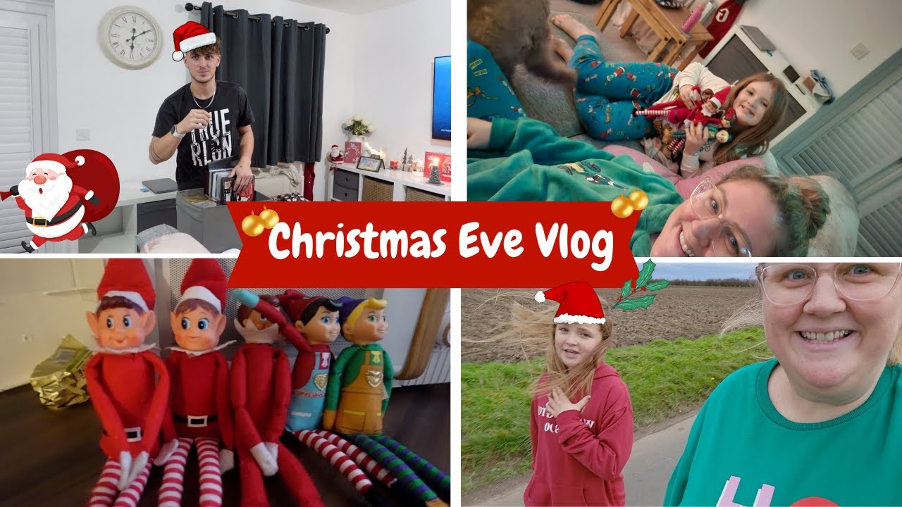 CHRISTMAS EVE SPECIAL VLOG | UK Single Mum Christmas Eve Family Vlog ...