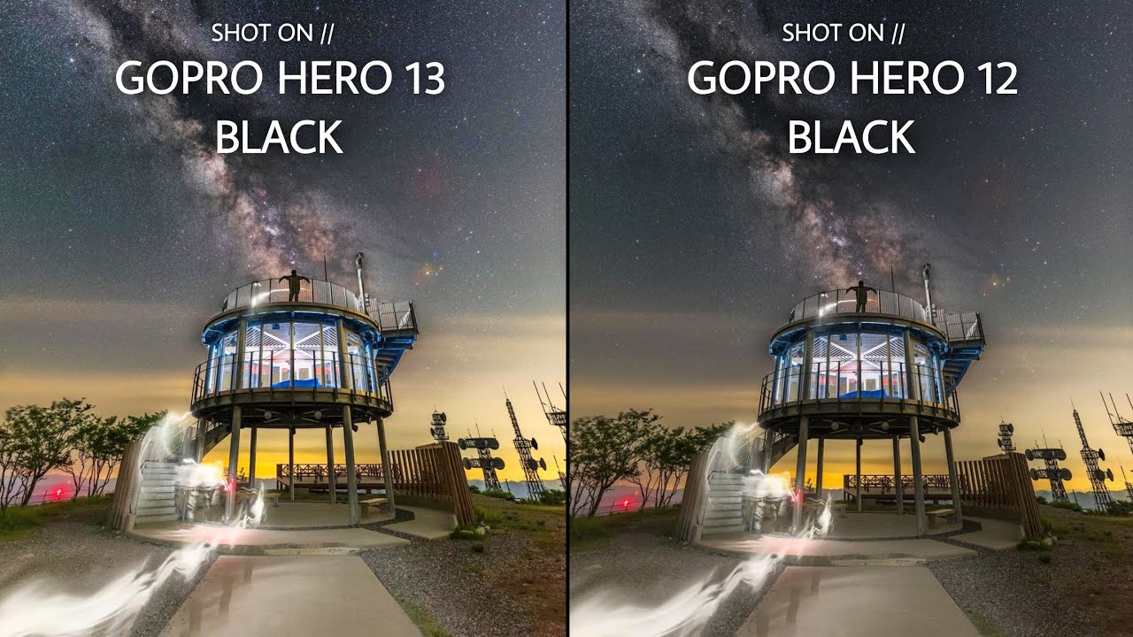 Gopro Hero 13 Black VS Gopro Hero 12 Black | Night Mode Camera Test ...