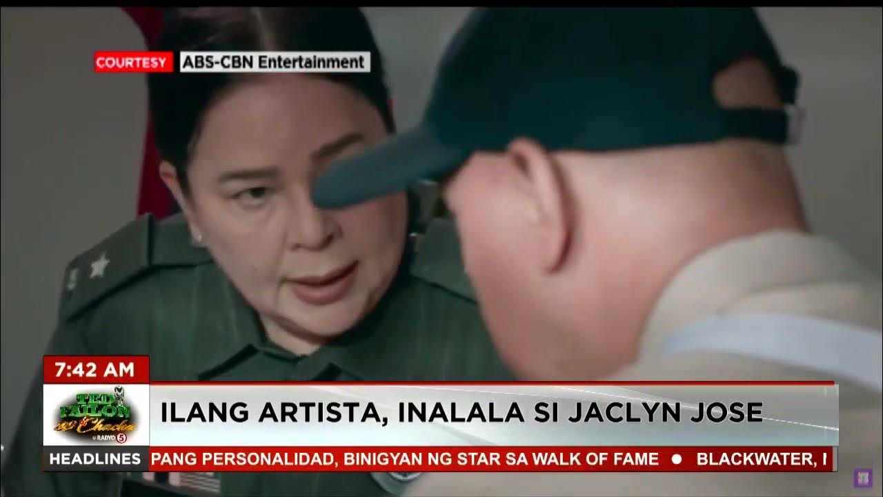 Ilang artista, inalala si Jaclyn Jose | #TedFailonandDJChaCha - YouTube