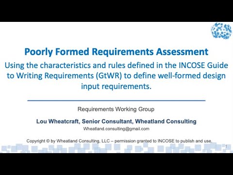 Ultimate Requirements Assessment Tutorial Part 1 - YouTube