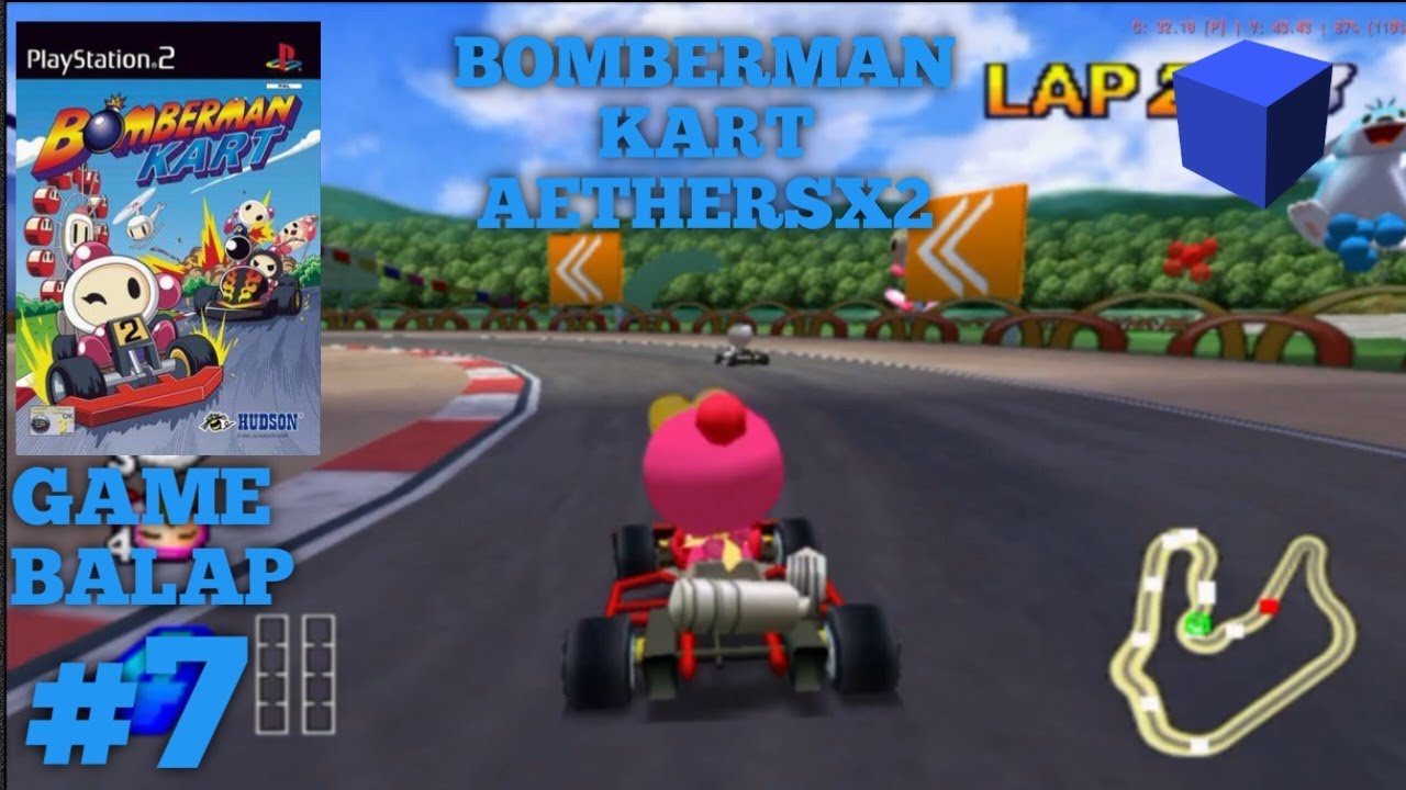 GAME BALAP #7 !!! BOMBERMAN KART AETHERSX2 (PS2) - YouTube