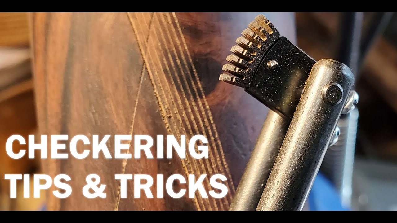 Checkering with Chuck - Part 2 - YouTube