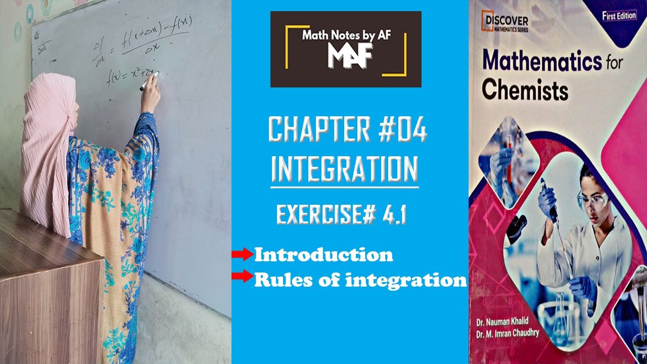 Exercise# 4.1 || Rules for integration|| (CH#04, Integration)Mathematics for Chemists # ...