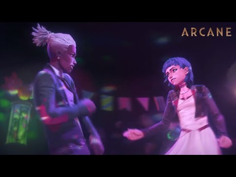 Powder and Ekko dancing scene full | Arcane Season 2 - YouTube