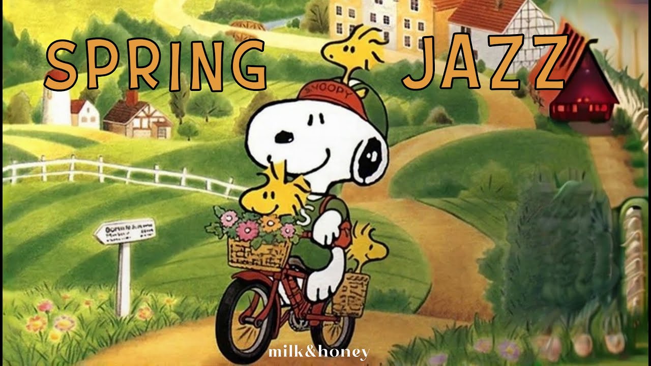 【Playlist】Spring Jazz with Snoopy | Chill Relax Snoopy Jazz - YouTube Music