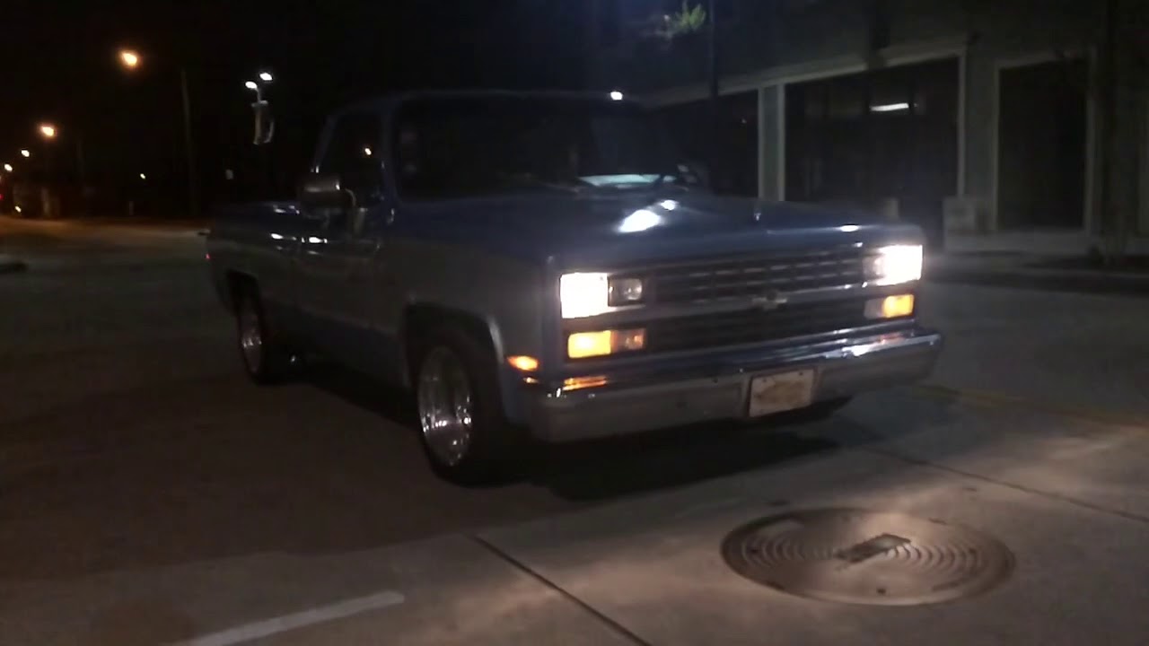 84 C10 on 17x11 billet specialties - YouTube