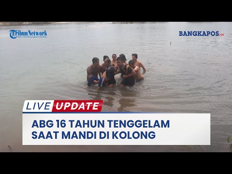🔴ABG 16 Tahun Tenggelam Saat Mandi di Kolong | LIVE UPDATE