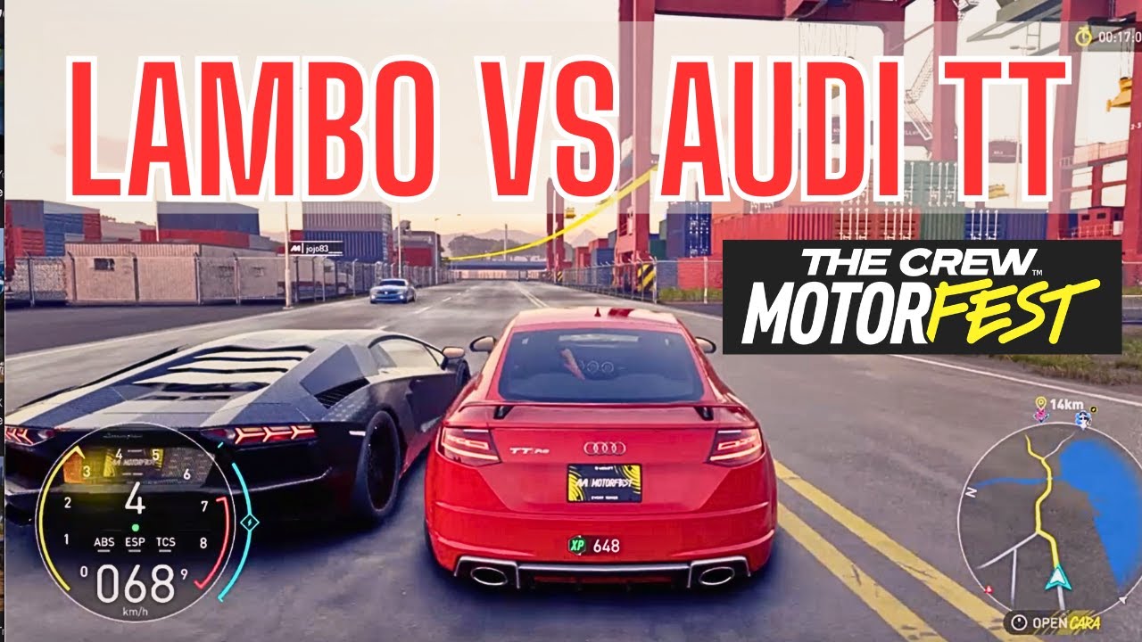 Audi TT vs Lamborghini The Crew Motorfest | Audi TT RS | game play ...