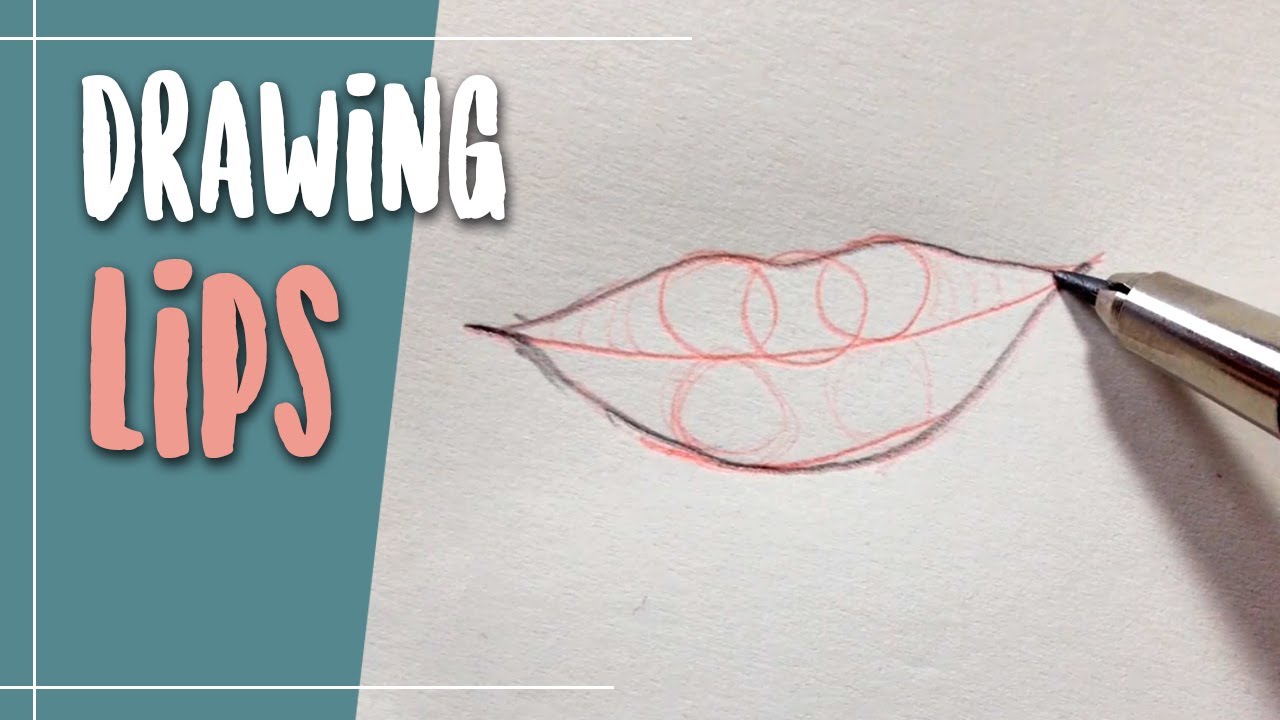 How to Draw Lips (Shorts) - YouTube