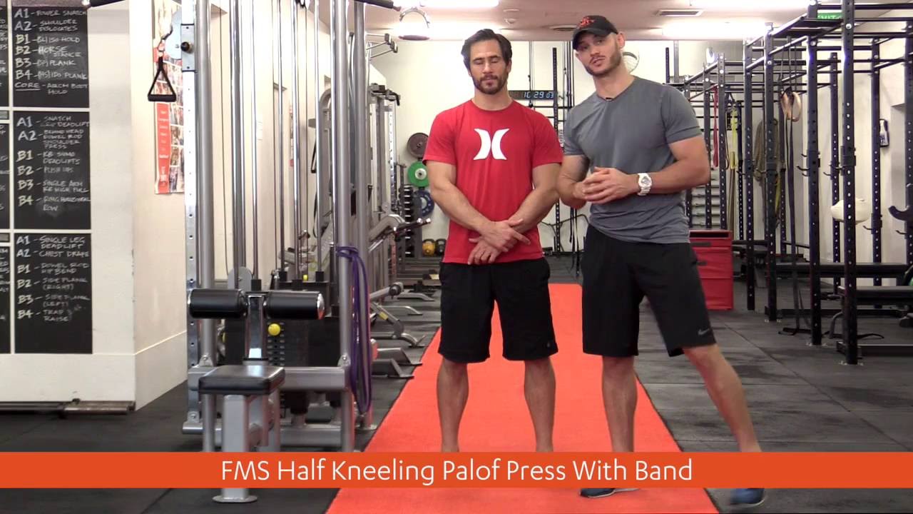 Easy & Effective Core Exercise | FMS Online Program | Half Kneeling ...