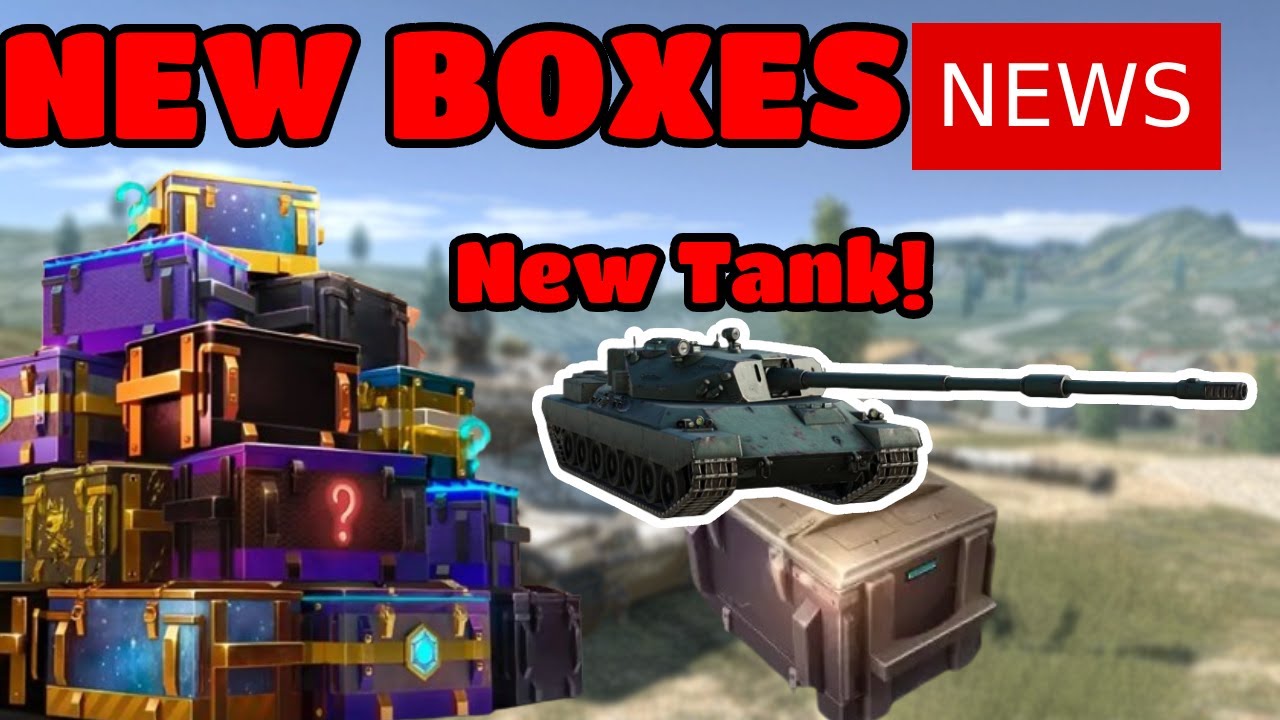 ALL New Containers coming to blitz! NEW TANK - YouTube