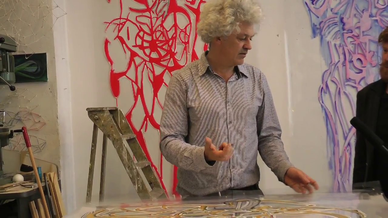 artist Jeroen Werner folie- and veinworks - YouTube